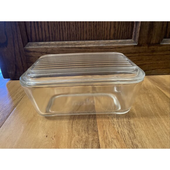 Pyrex | Kitchen | Vintage 951960s Pyrex 502 B Clear Refrigerator Dish ...